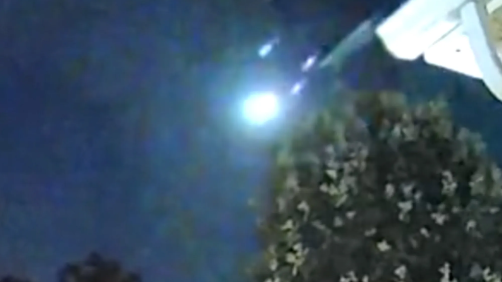 A Fireball captured on camera over Maryland